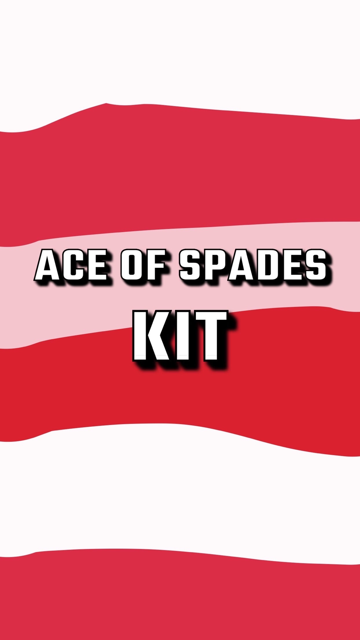 Ace of spades kit – BBdesigns