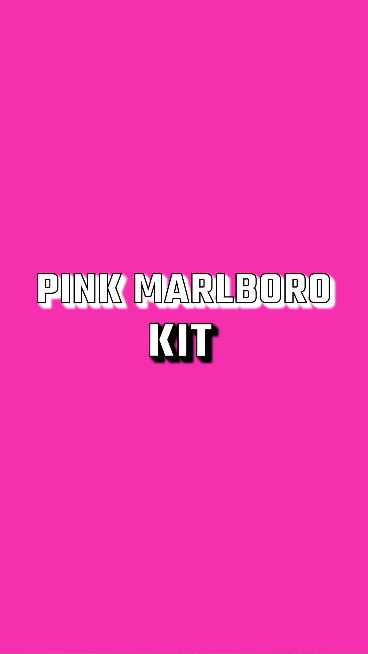 Pink Marlboro kit – BBdesigns